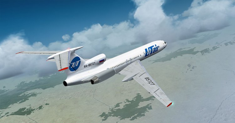 Ливерия для RA-85727 Utair Ту-154M Project Tupolev для модели "NBNM ...