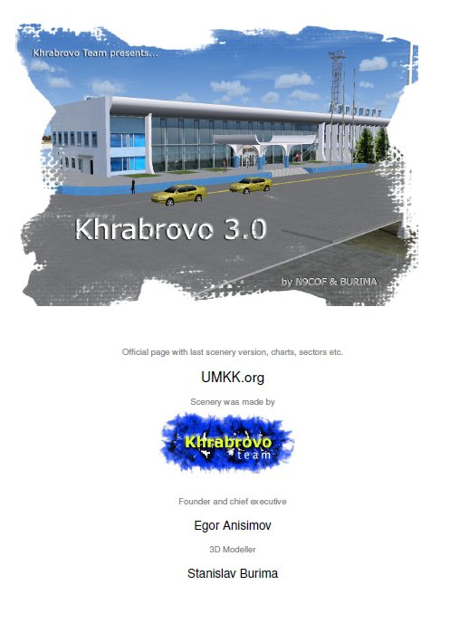 UMKK Храброво 3.0 - FSX Сценарии - Avsim.su