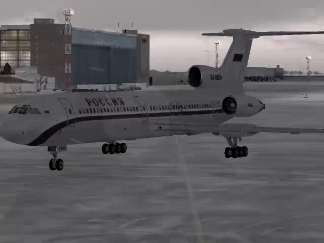 Просмотр ZIP-архива - Ту-154 зимним вечером - Avsim.su