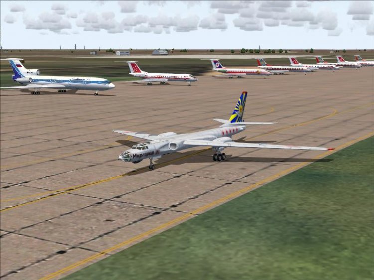 Просмотр ZIP-архива - Пара Ту-134 и Ту-16. - Avsim.su